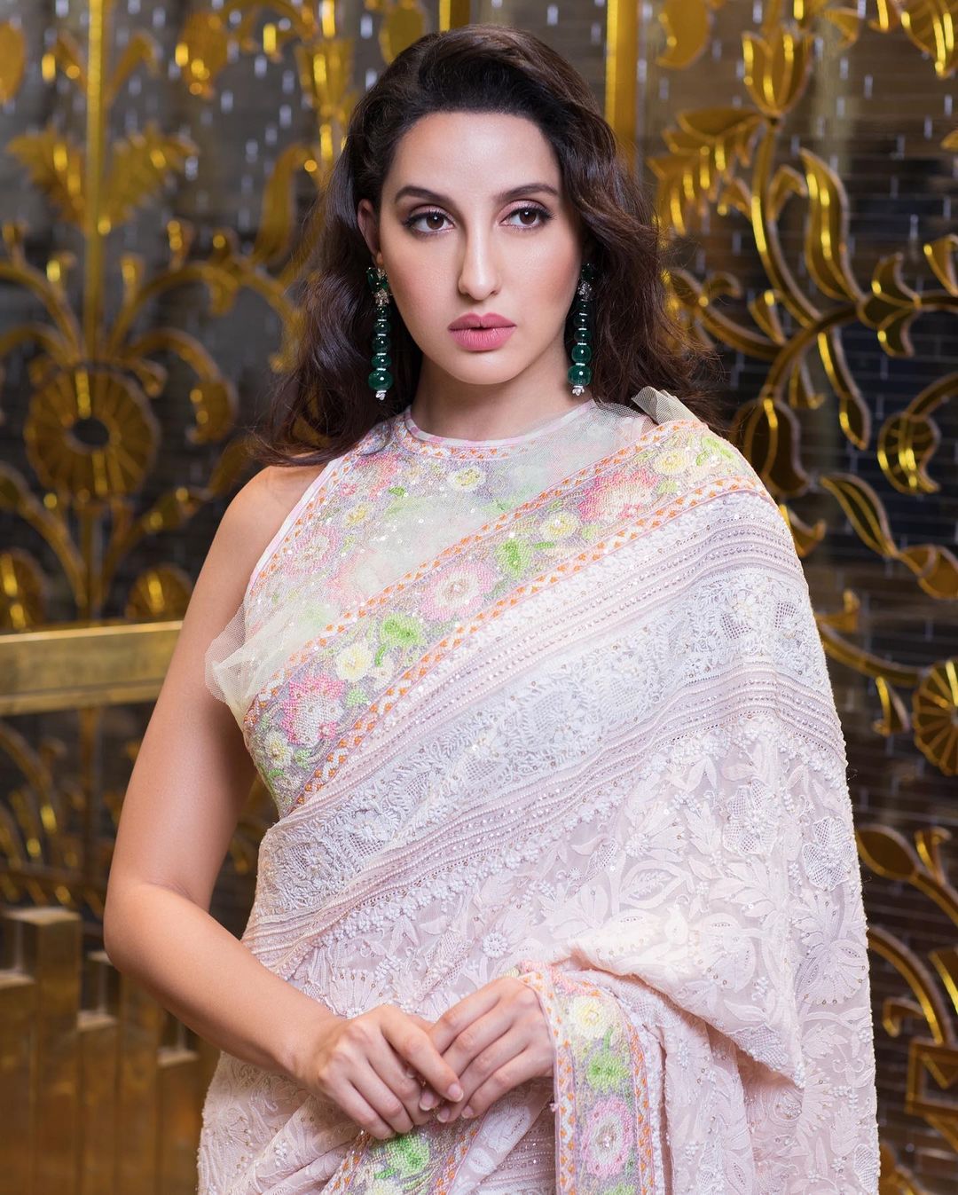 Nora Fatehi Turns Muse For Designers Abu Jani-Sandeep Khosla, See The ...