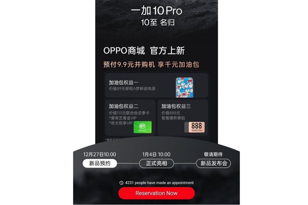 OnePlus 10 Pro's Official Launch Date to be Announced on January 4: All ...