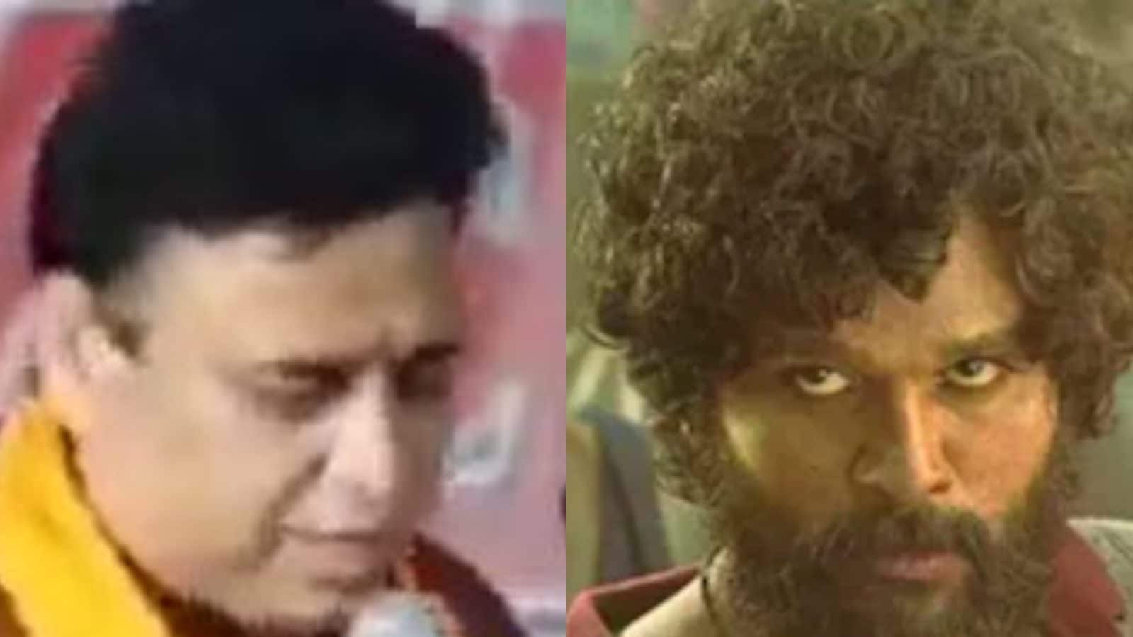 BJP Politician Mouths Allu Arjun's Famous Dialogue From Pushpa, Watch ...