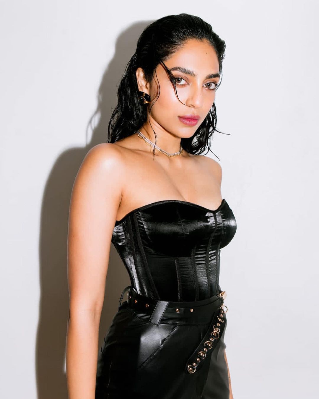 Sobhita Dhulipala Wears A Sleeveless Denim Dress With Effortless ...