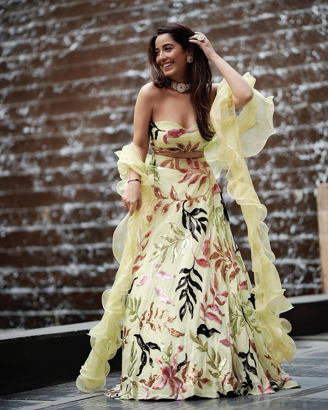 Srishty Rode Dazzles In Shimmering White Gown, Look At Diva's Most ...