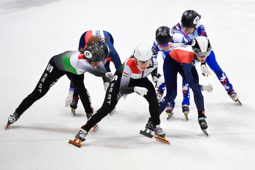 Ready To Rumble: Mixed Relay Debuts In Short Track Skating