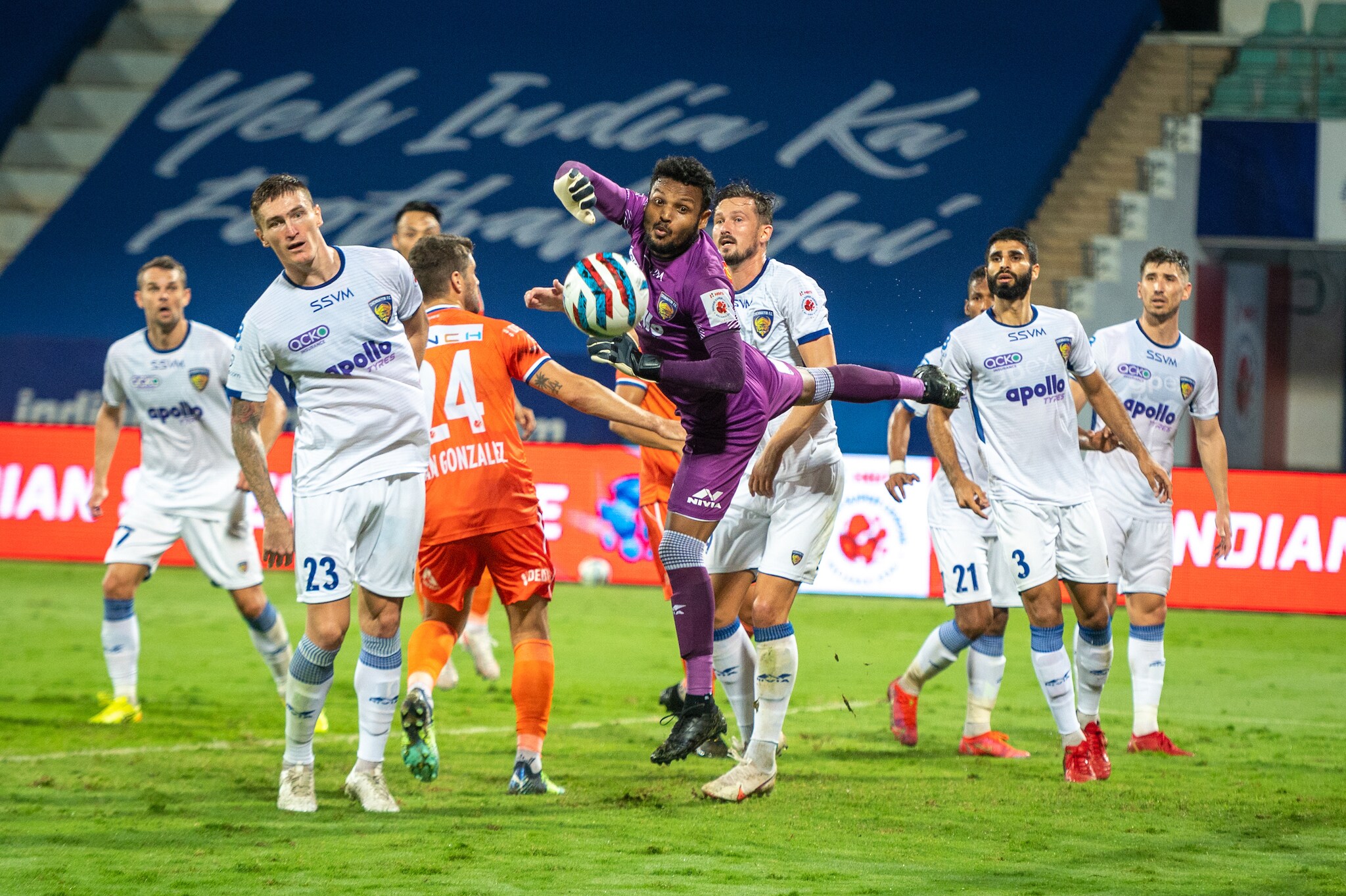 ISL 2021-22: Jorge Ortiz Scores Stunning Goal as FC Goa Beat Chennaiyin ...