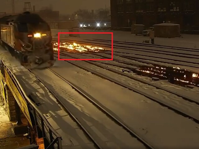 Why Are Chicago’s Railway Tracks On Fire? - News18