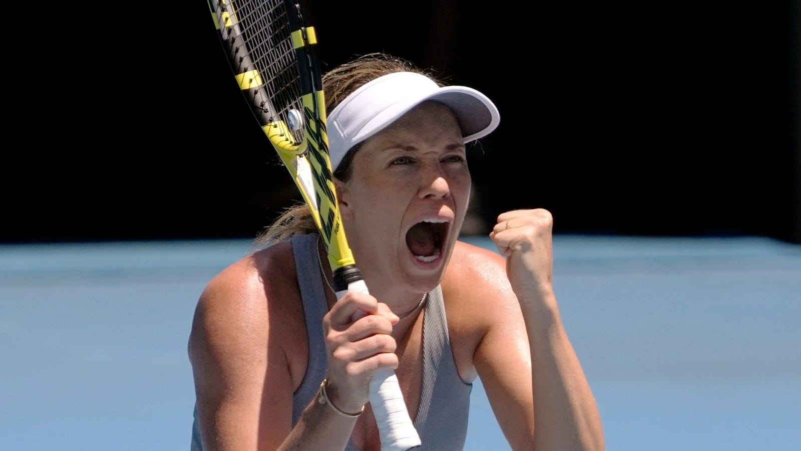 Australian Open: Danielle Collins Beats Alize Cornet to Make Semi-final ...