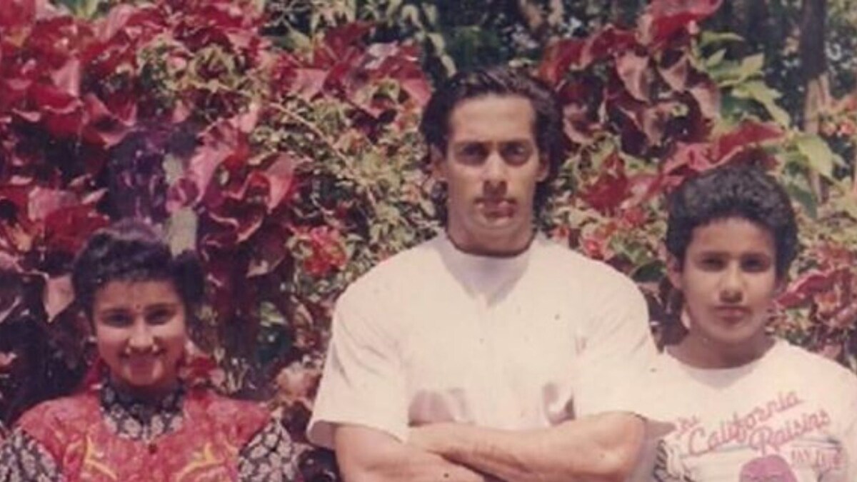 Salman Khan And Divya Dutta In This Vintage Pic From A Summer Vacation ...