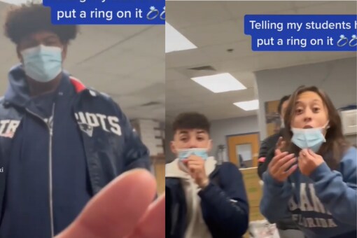 WATCH: Students Had a Wholesome Reaction to Teacher Getting Engaged in ...