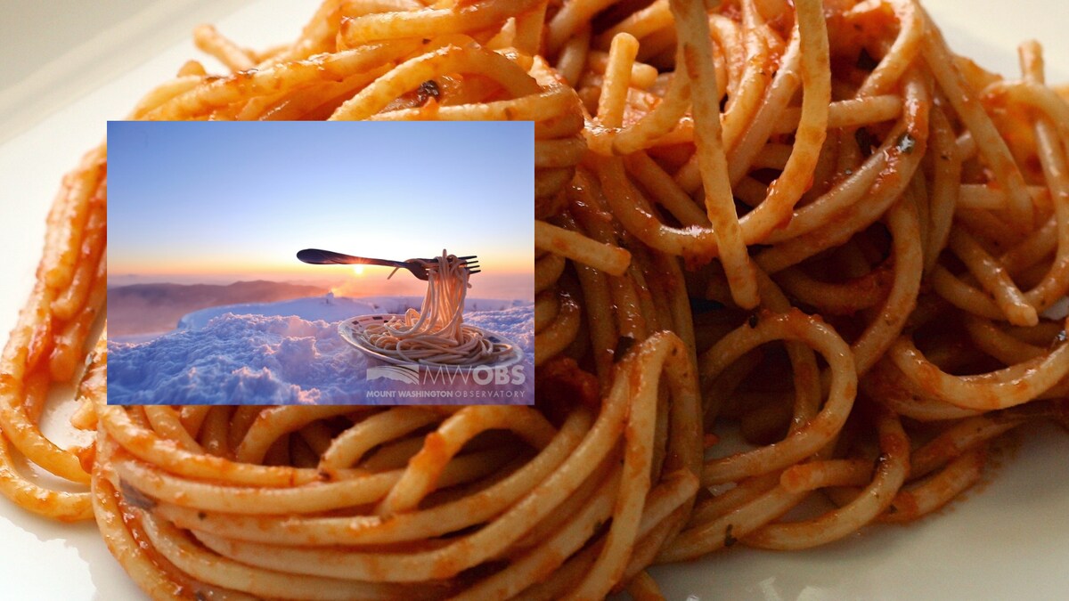 Spaghetti Frozen Mid-air at -34 Degrees Celsius Spotted From US ...