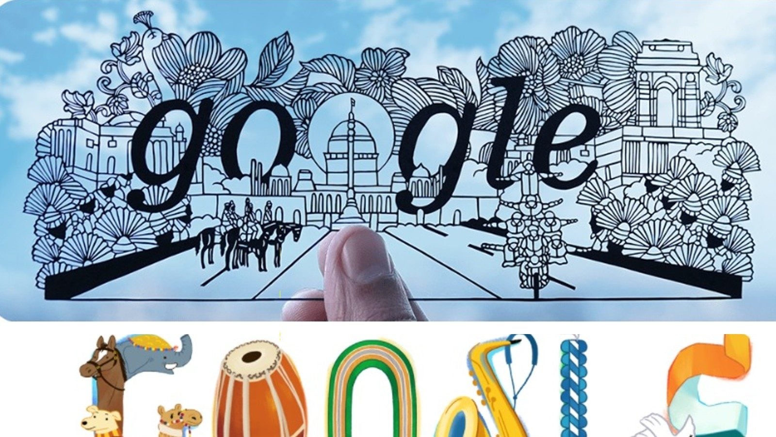 IN PICS: A Look at India Republic Day Google Doodle Over the Years - News18