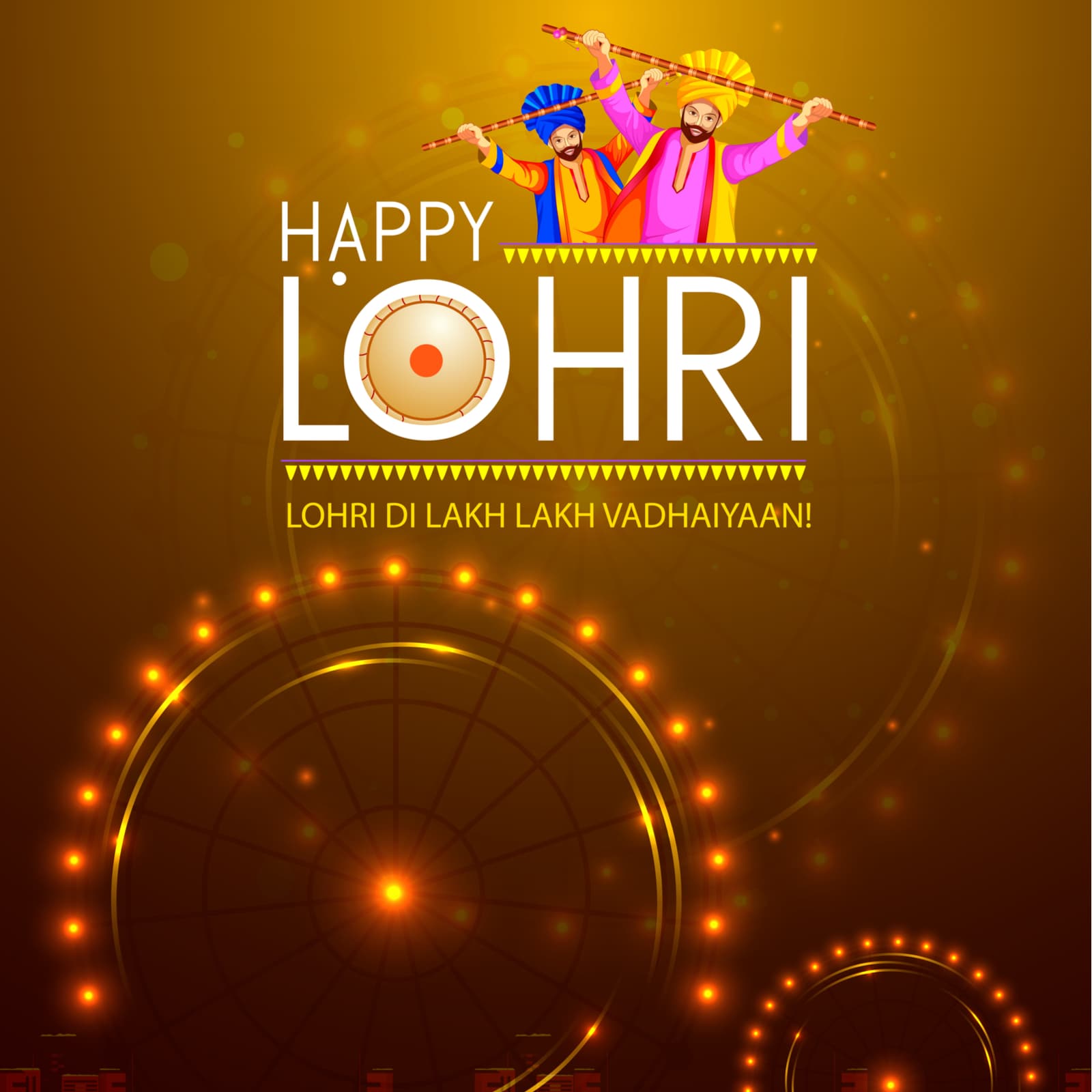 Happy Lohri 2022: Wishes, Photos, Images, Status, Quotes, Messages and ...