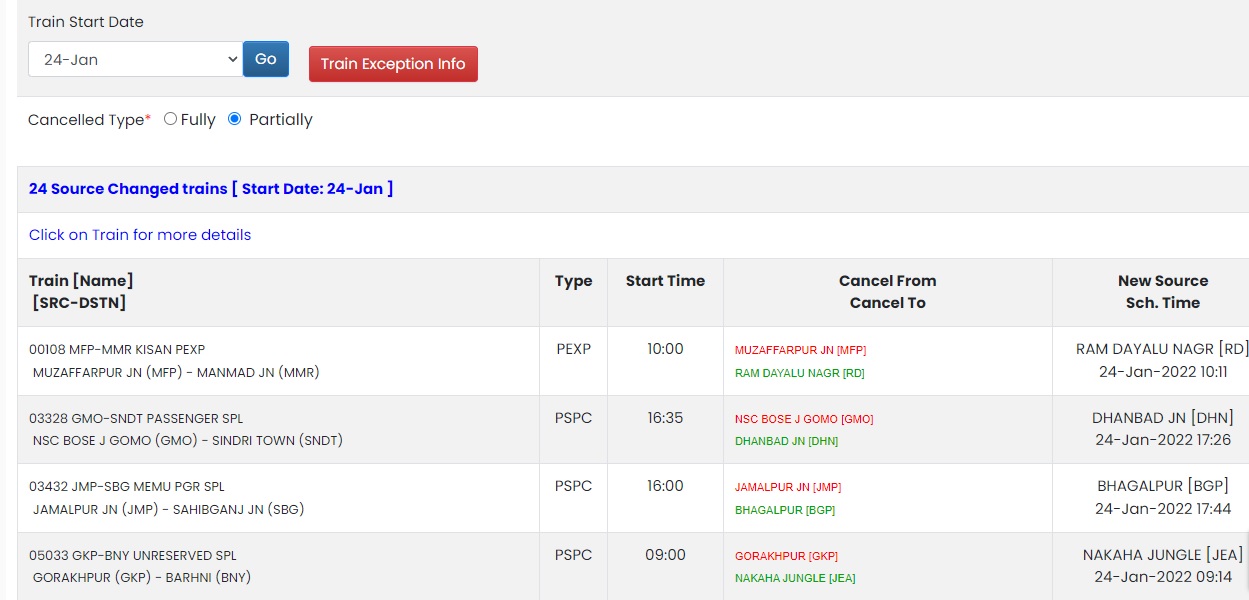 Indian Railways Cancels 495 Trains on January 24; Here’s Step-by-step ...