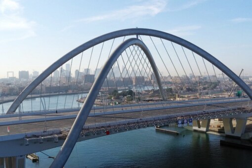 Infinity Bridge, Newest Architectural Marvel, Opens For Public in Dubai ...