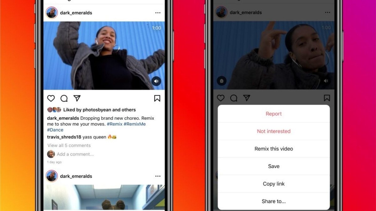 Instagram Expands ‘Remix’ Feature to All Videos and Not Just Reels - News18