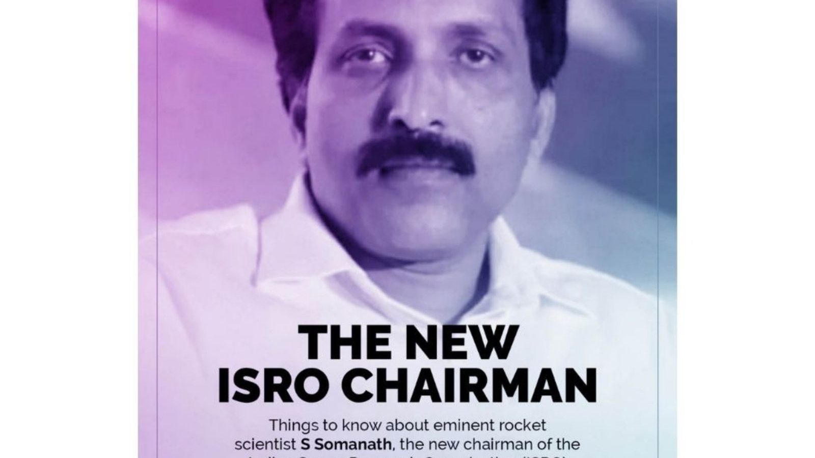 In Photos: Who is New ISRO Chief S Somanath - News18