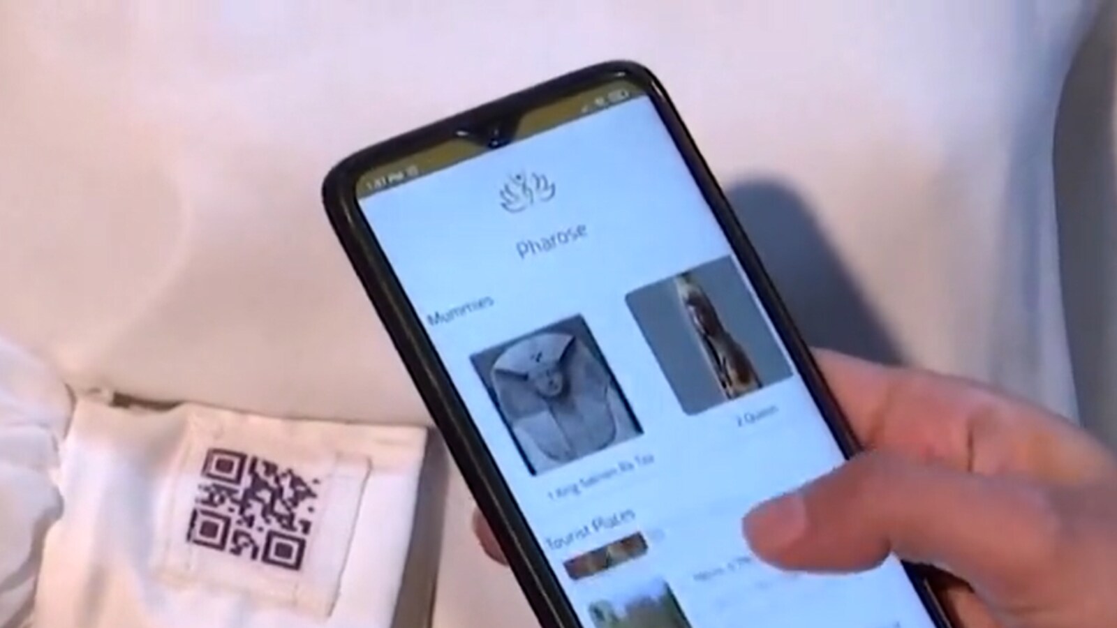 This Designer Has Created a QR Code Dress to Explore Egypt's Ancient ...
