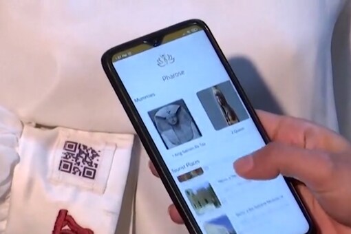 This Designer Has Created a QR Code Dress to Explore Egypt's Ancient ...