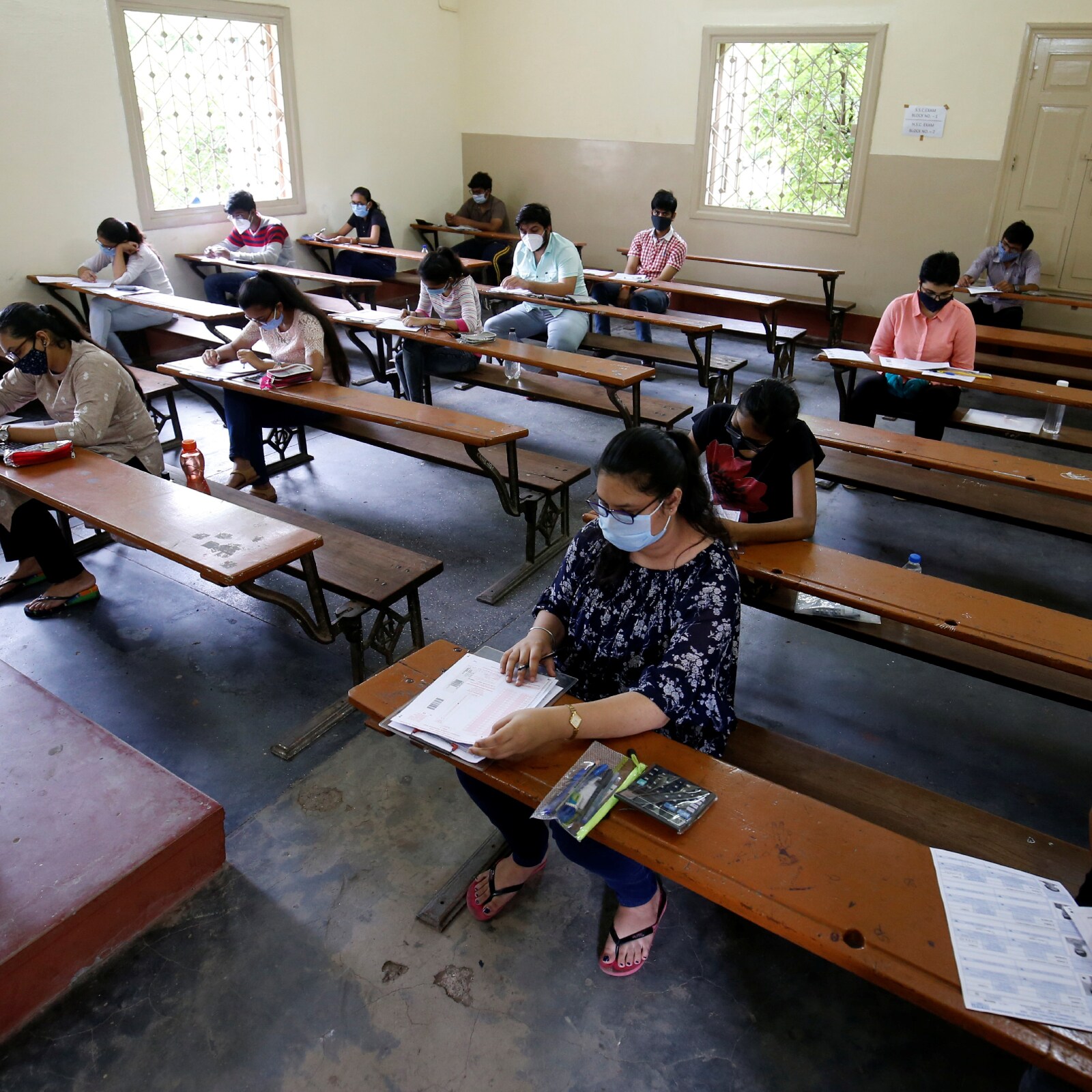 College Students In Class Kerala