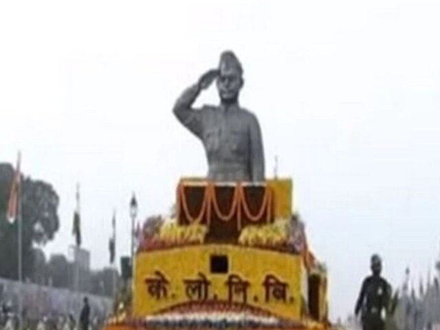 R-Day: Netaji's 125th Anniversary, INA Legacy Depicted in Floral ...