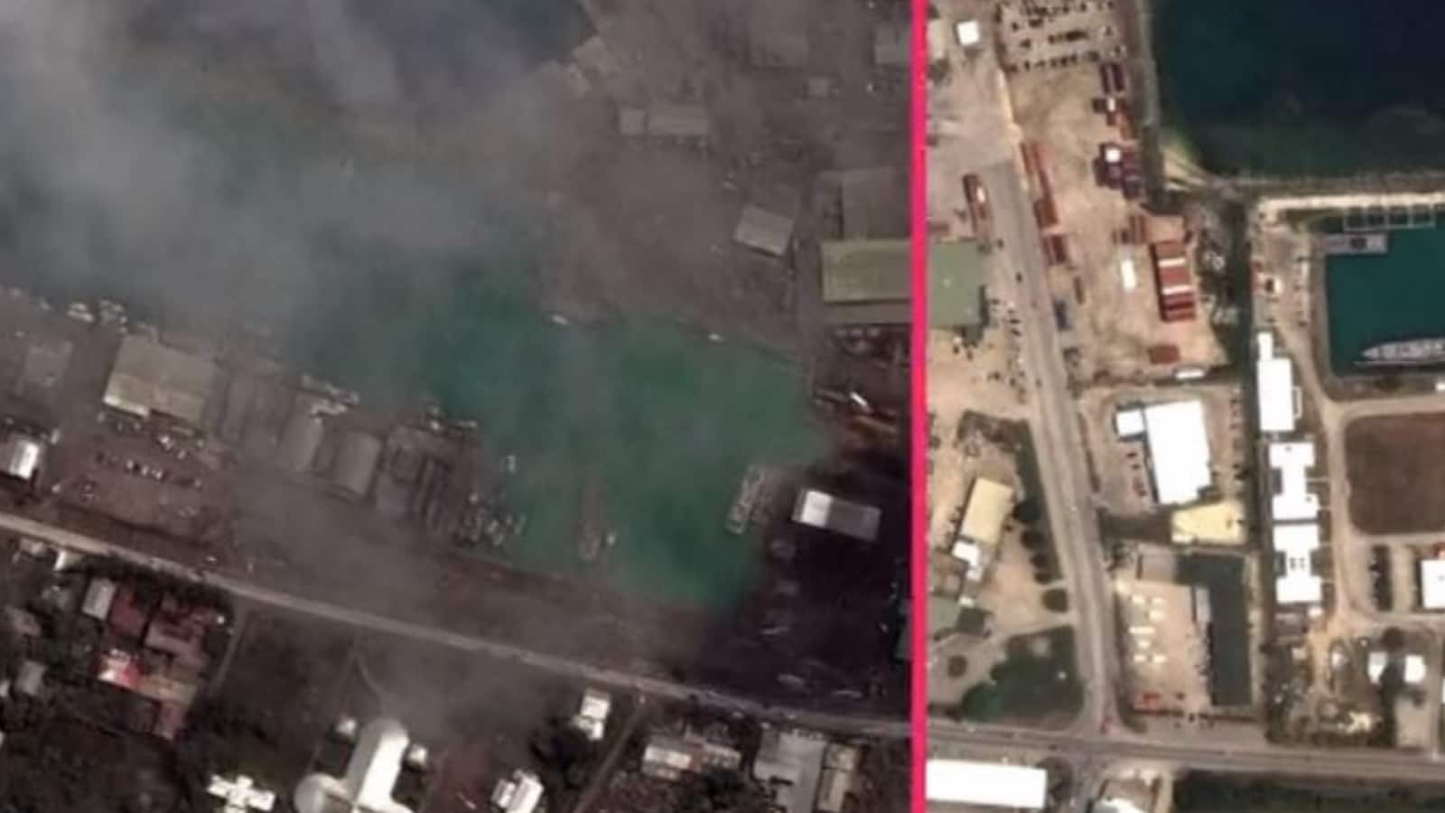 Tonga Devastation After Underwater Volcanic Eruption Revealed By ...