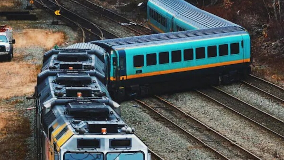 Viral Video Shows How a Derailed Train is Positioned Back on Tracks ...