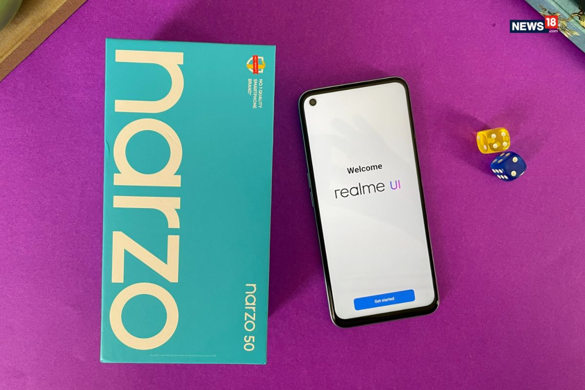 In Photos: Realme's New Gaming-Centric Narzo 50 Unboxing - News18