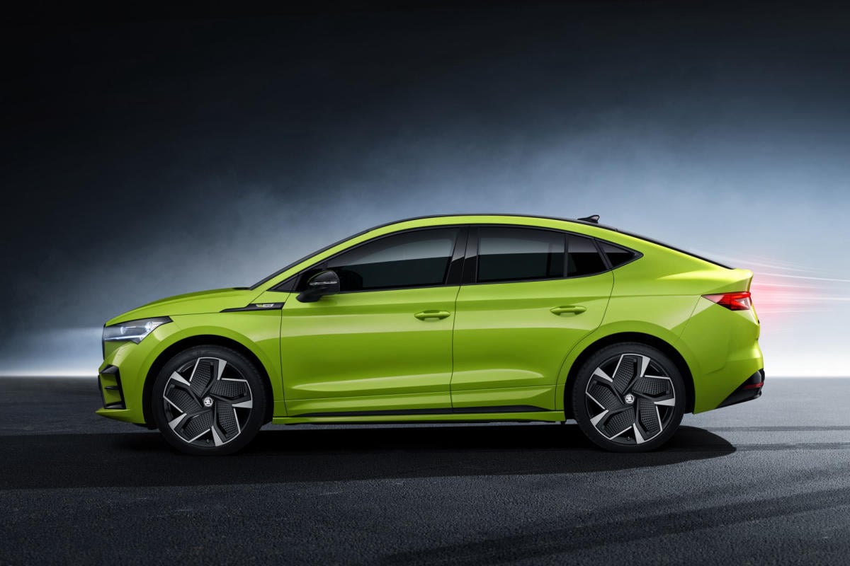 In Pics: Skoda Enyaq Coupe iV Electric SUV - Closer Look at Design ...