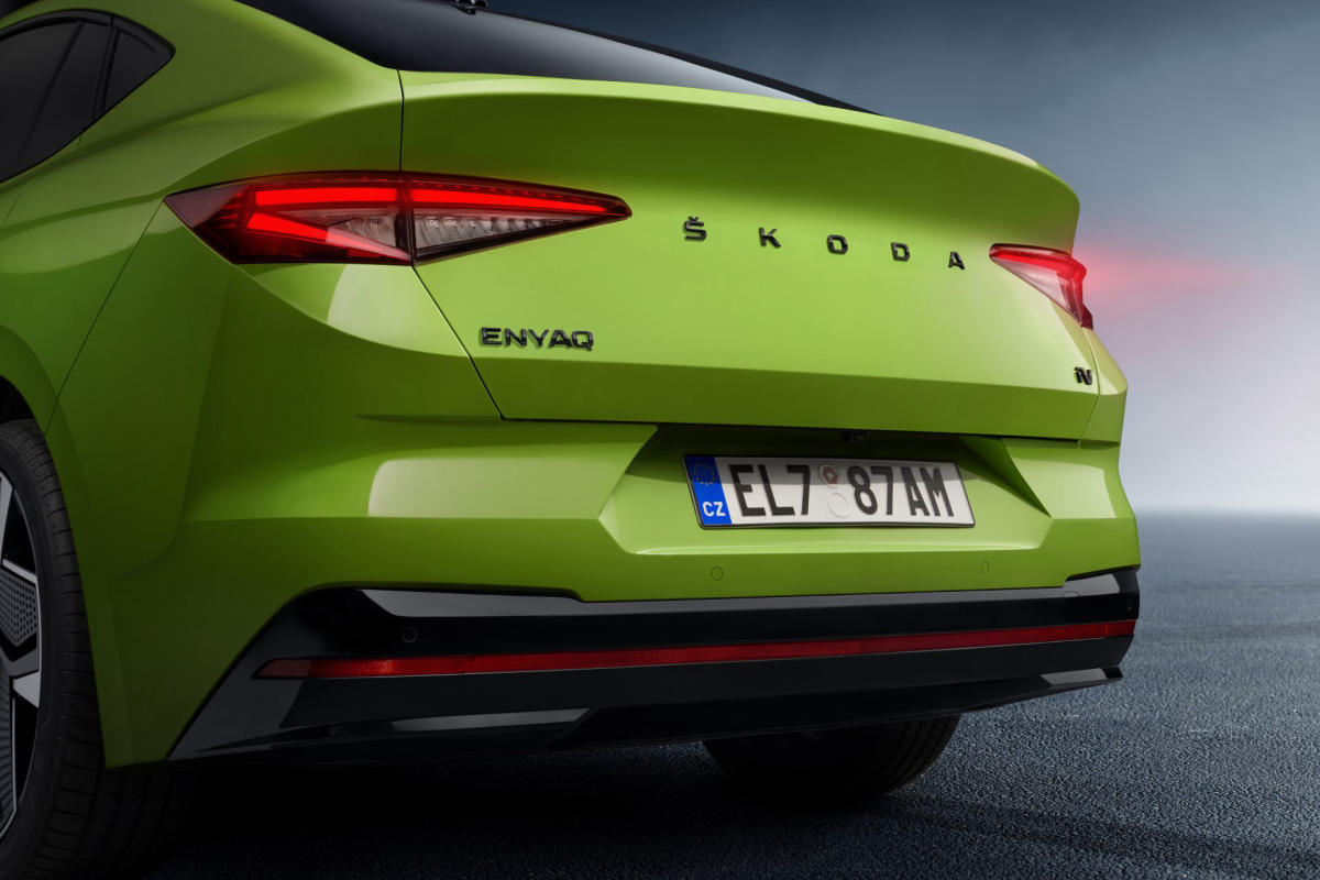 In Pics: Skoda Enyaq Coupe iV Electric SUV - Closer Look at Design ...
