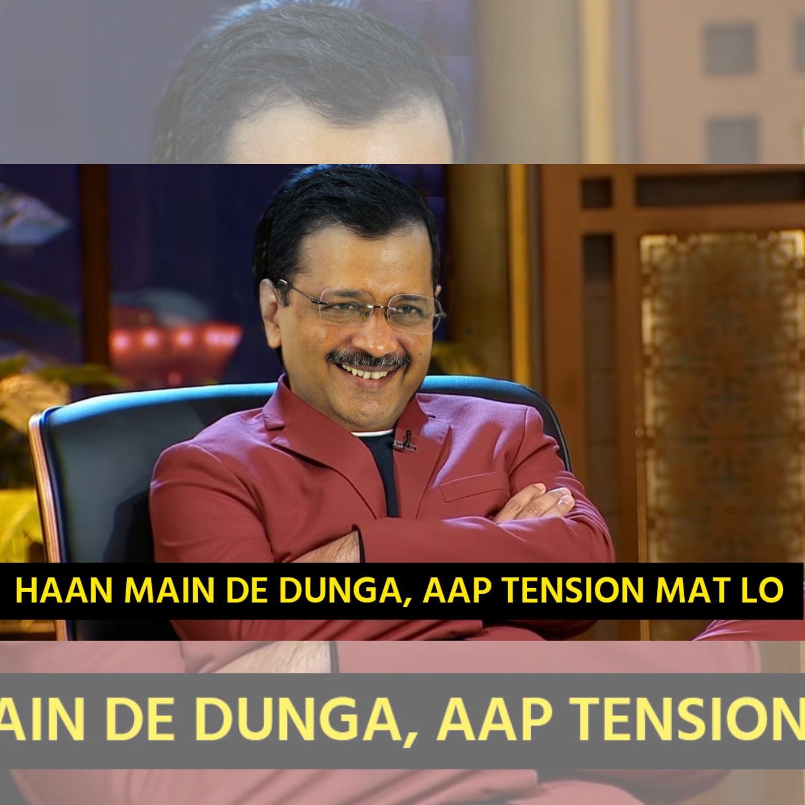 Aravind Memes Arvind Kejriwal Funny Interview With Arnub IndiaTV News