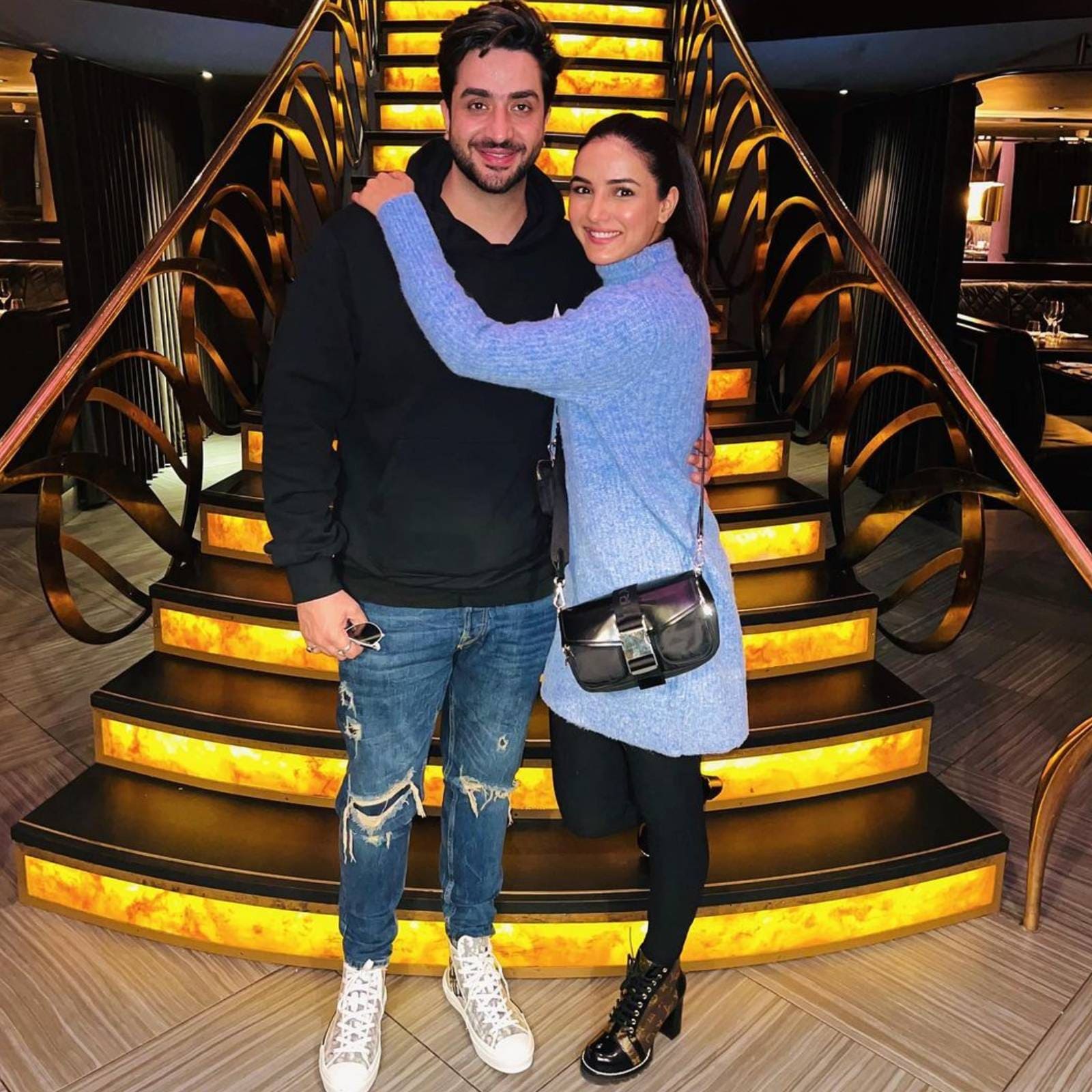 Aly Goni Wedding Jasmin Bhasin And Aly Goni Show Off Their Punjabi