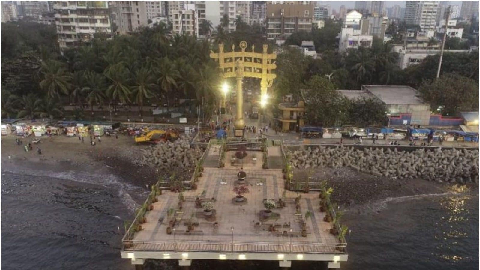 WATCH: Mumbai's New Tourist Destination, a Sea-viewing Deck at Dadar ...