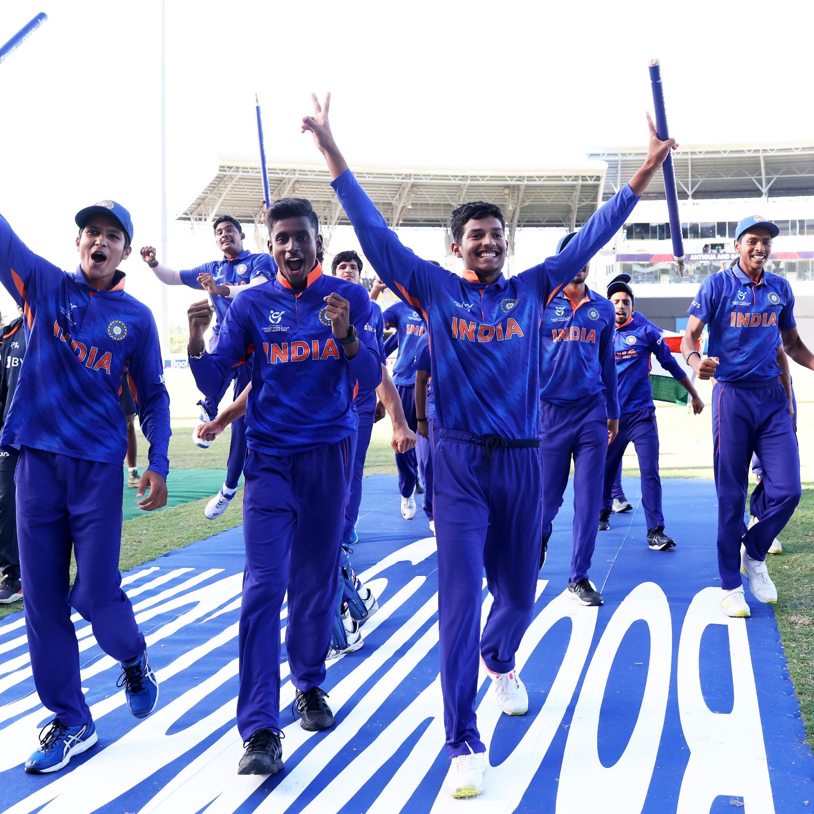IN PICS: High Five - India Clinch 5th ICC Under-19 World Cup Title
