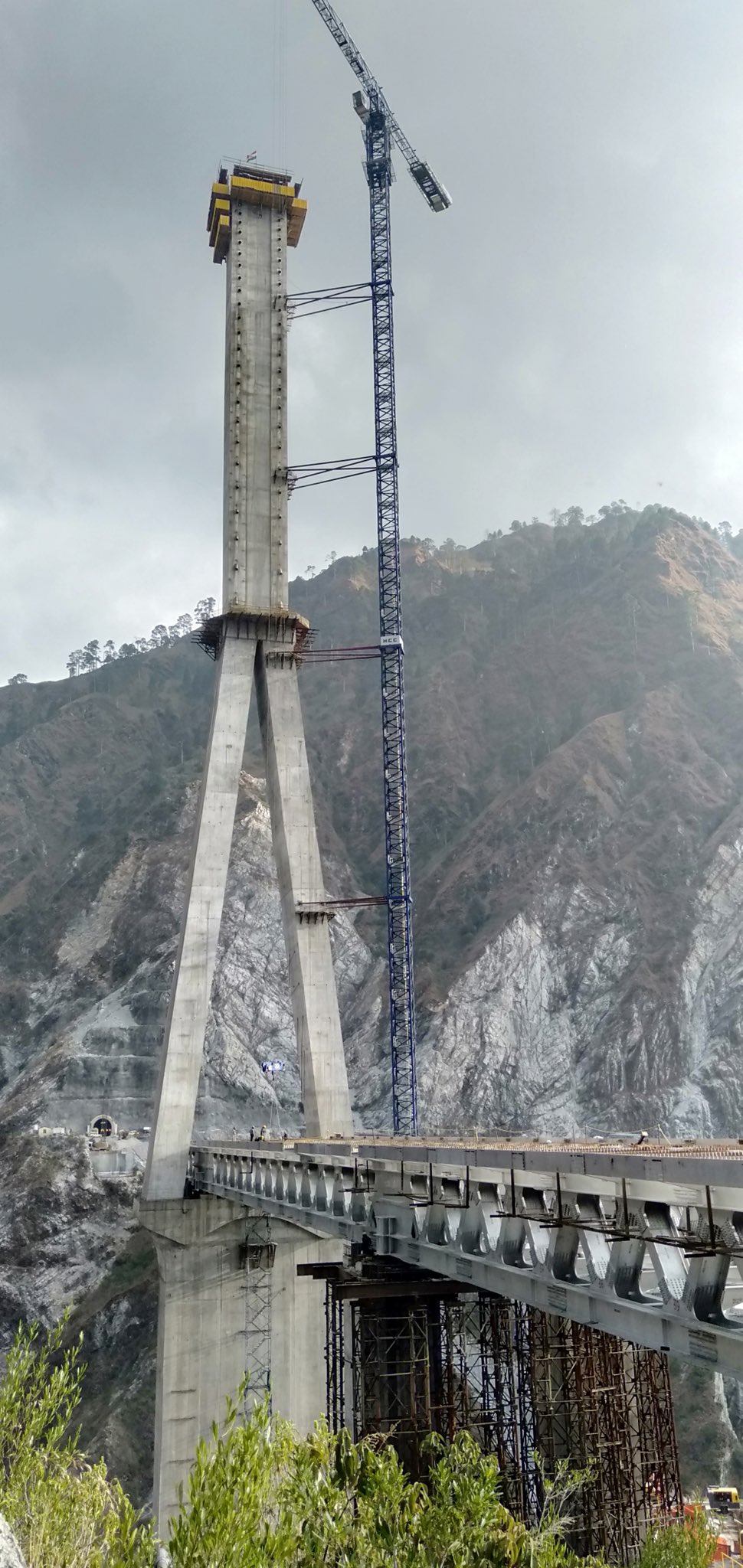 Udhampur-Srinagar-Baramulla Rail Link Project: Indian Railways Connects ...