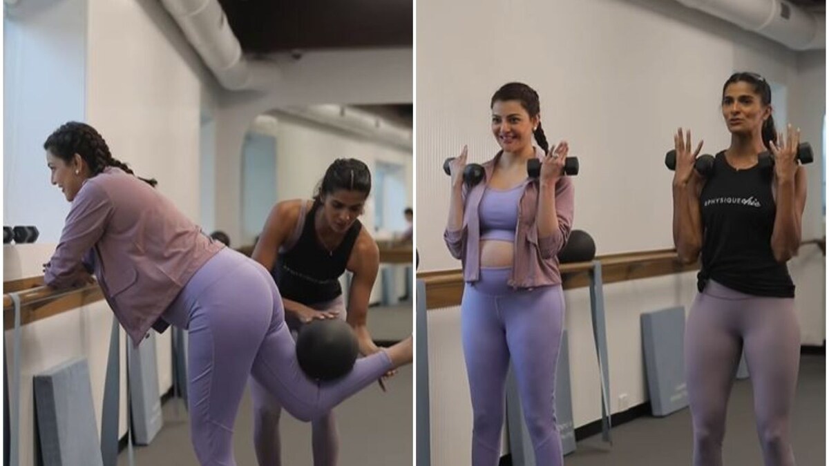 Kajal Aggarwal Continues Workout Routine Amid Pregnancy, See Video - News18