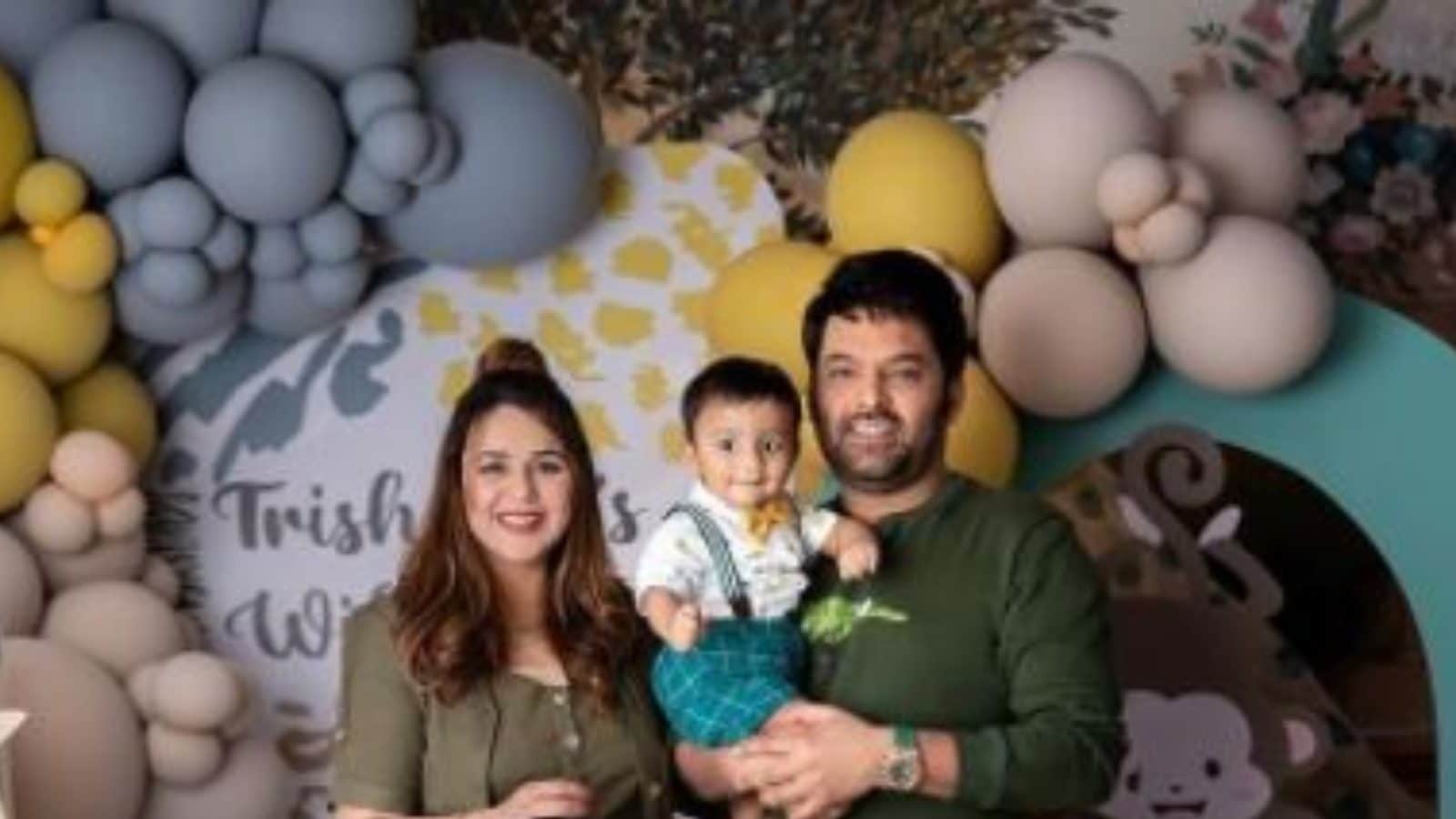 Kapil Sharma Shares Aww-dorable Family Pic As His Little Munchkin Turns ...