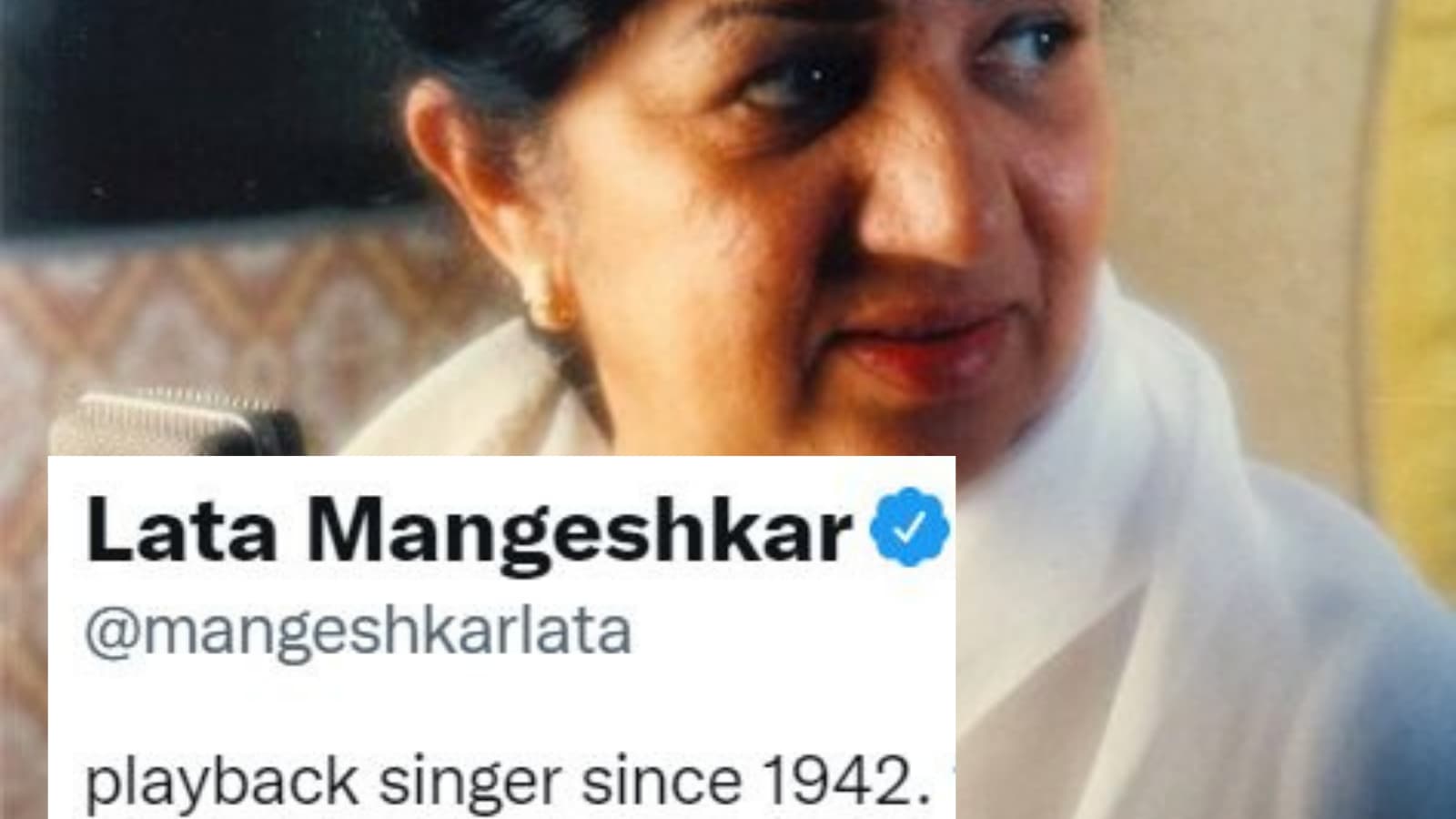 Lata Mangeshkar's 'Simple, Dignified' Twitter Bio Teaches a Life Lesson ...