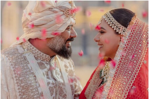 Director Luv Ranjan and Alisha Vaid Pose as Groom and Bride in First ...