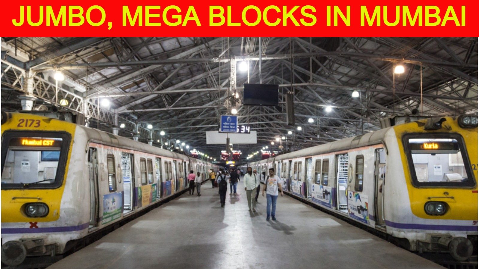 Mumbai: Indian Railways to Carry Out Mega Block Today on These Routes ...