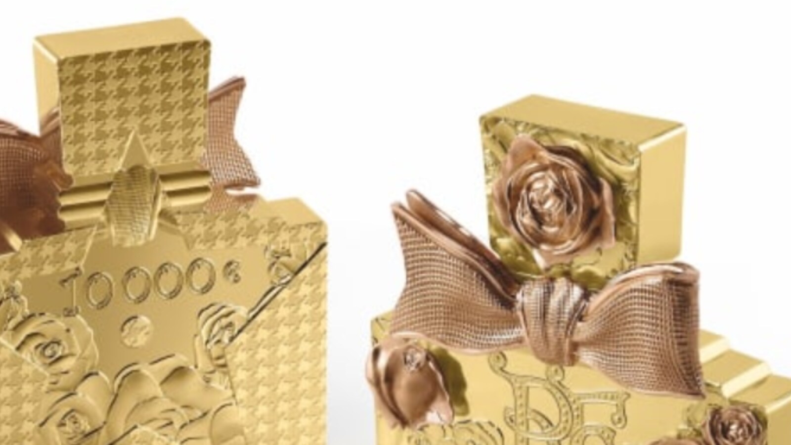 Miss Dior Perfume Bottle Transformed into 2 kg Gold Coin Up for Auction ...
