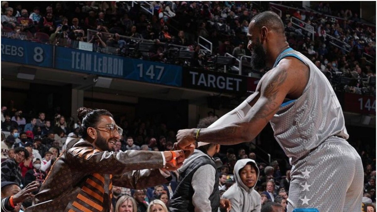 Ranveer Singh Says He Is 'Shook' After Meeting LeBron James At NBA ...