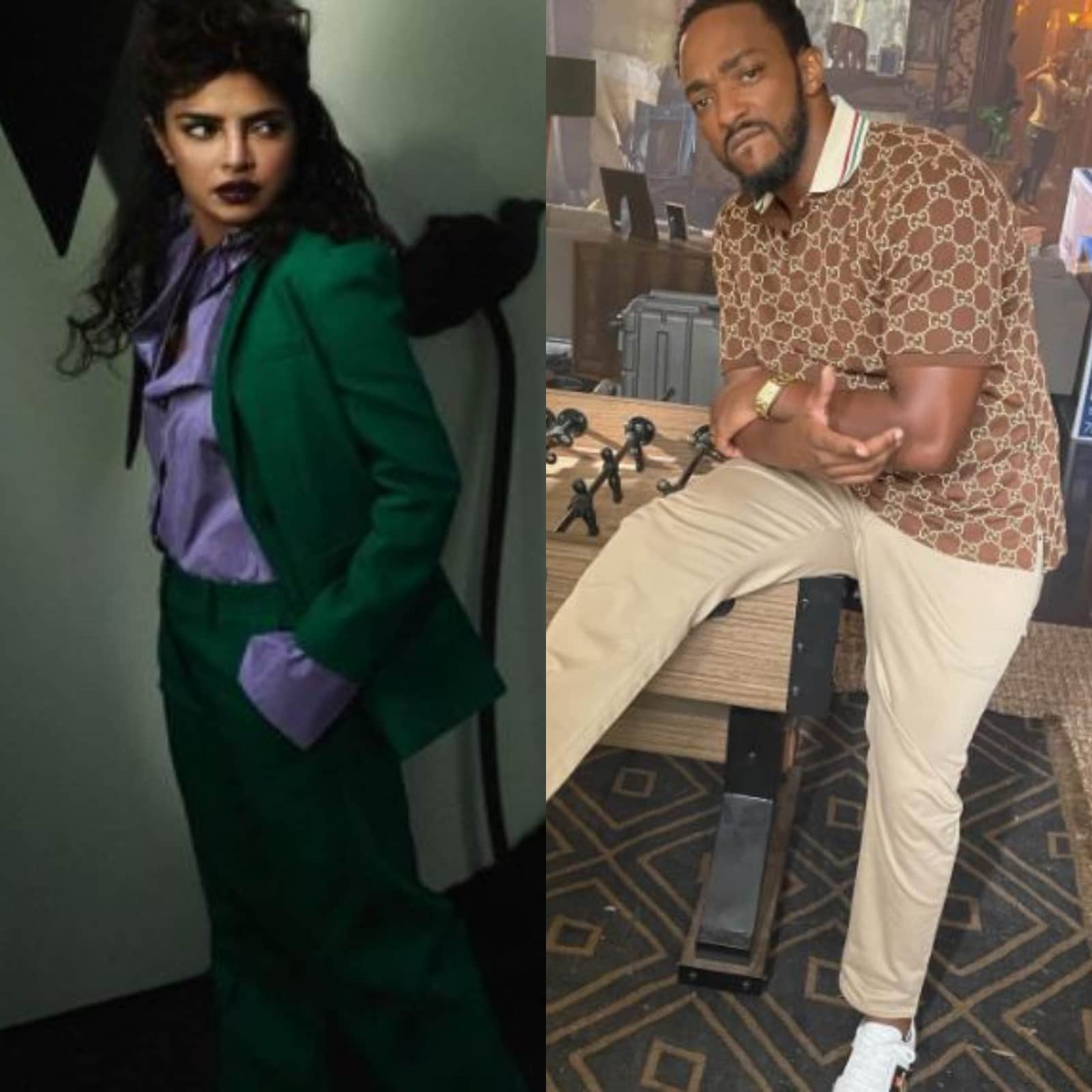 Anthony Mackie Mi Odia Monica Bellucci Anthony Mackie She Hi Res Stock