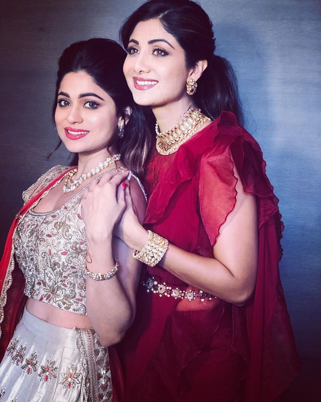 Birthday Girl Shamita Shetty's Special Moments With Her Sister Shilpa ...