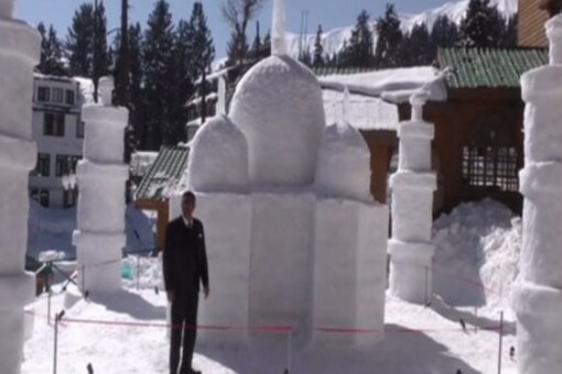 Gulmarg's Snow Taj Mahal is the Newest Wonder Leaving Visitors ...