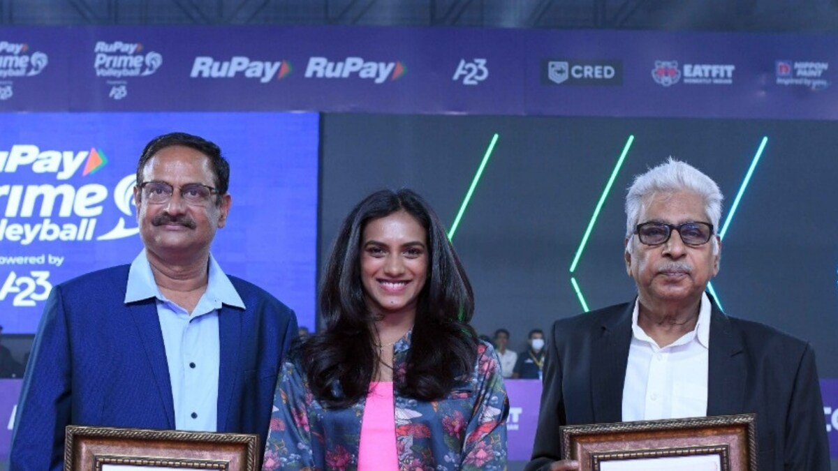 Sindhu Inducts Father PV Ramana, Shyam Sunder Rao into Volleyball ...