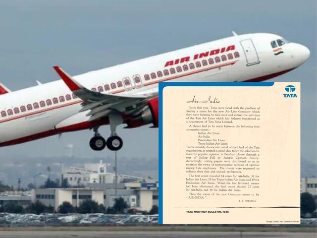 Tata Group Reveals How Air India Got its Name 75 Years Ago - News18