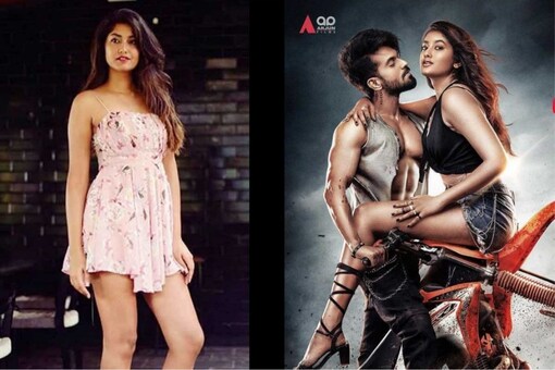 Poster of Priyanka Kumar, Viraat-starrer Addhuri Lover Unveiled - News18