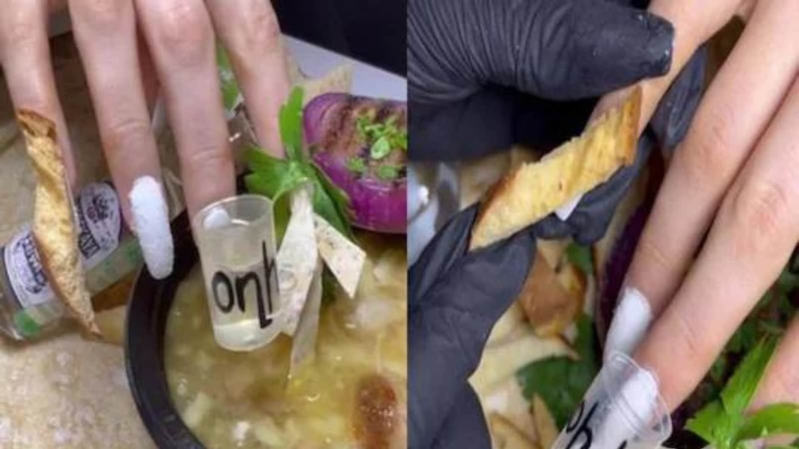 Weird Manicure Video Shows Nails Having Food, Tequila; Netizens say ...