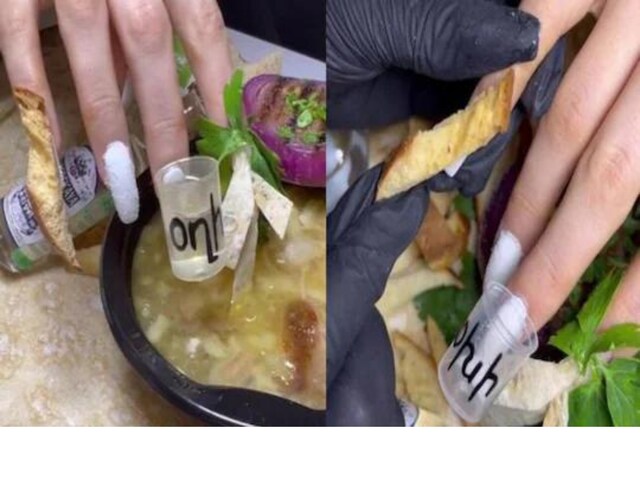 Weird Manicure Video Shows Nails Having Food, Tequila; Netizens say ...