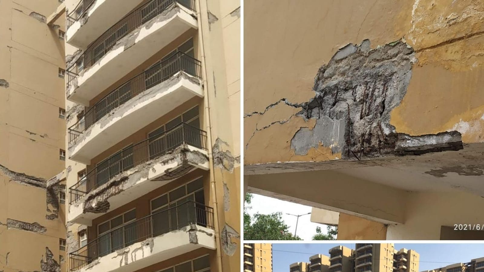 NBCC Green View: Cracks in Floors, Faulty Fire System, A Crumbling ...