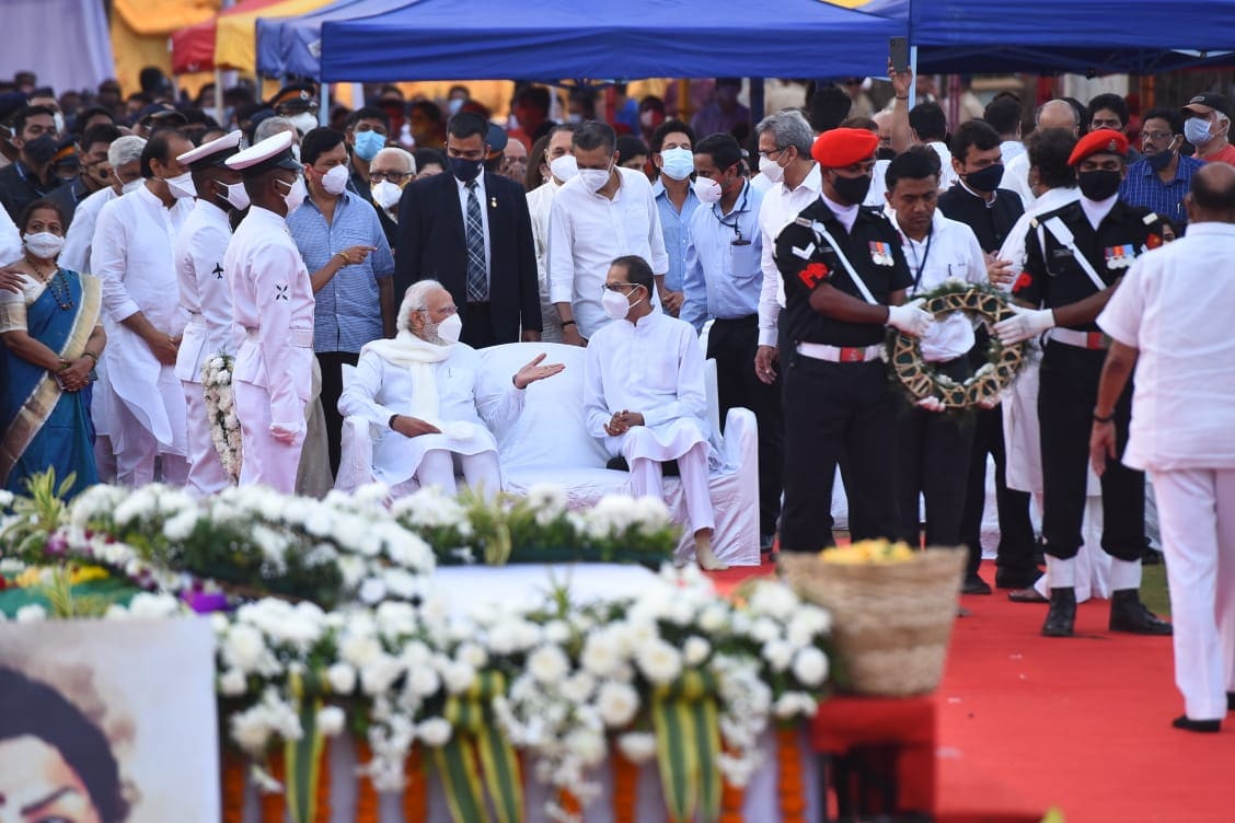 In Pictures: Prime Minister Narendra Modi Attends Lata Mangeshkar's ...