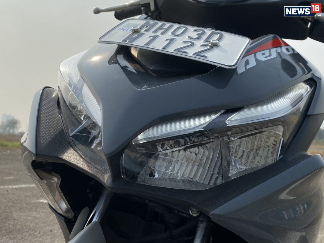 In Pics: Yamaha Aerox 155 - Detailed Image Gallery of Design Features ...